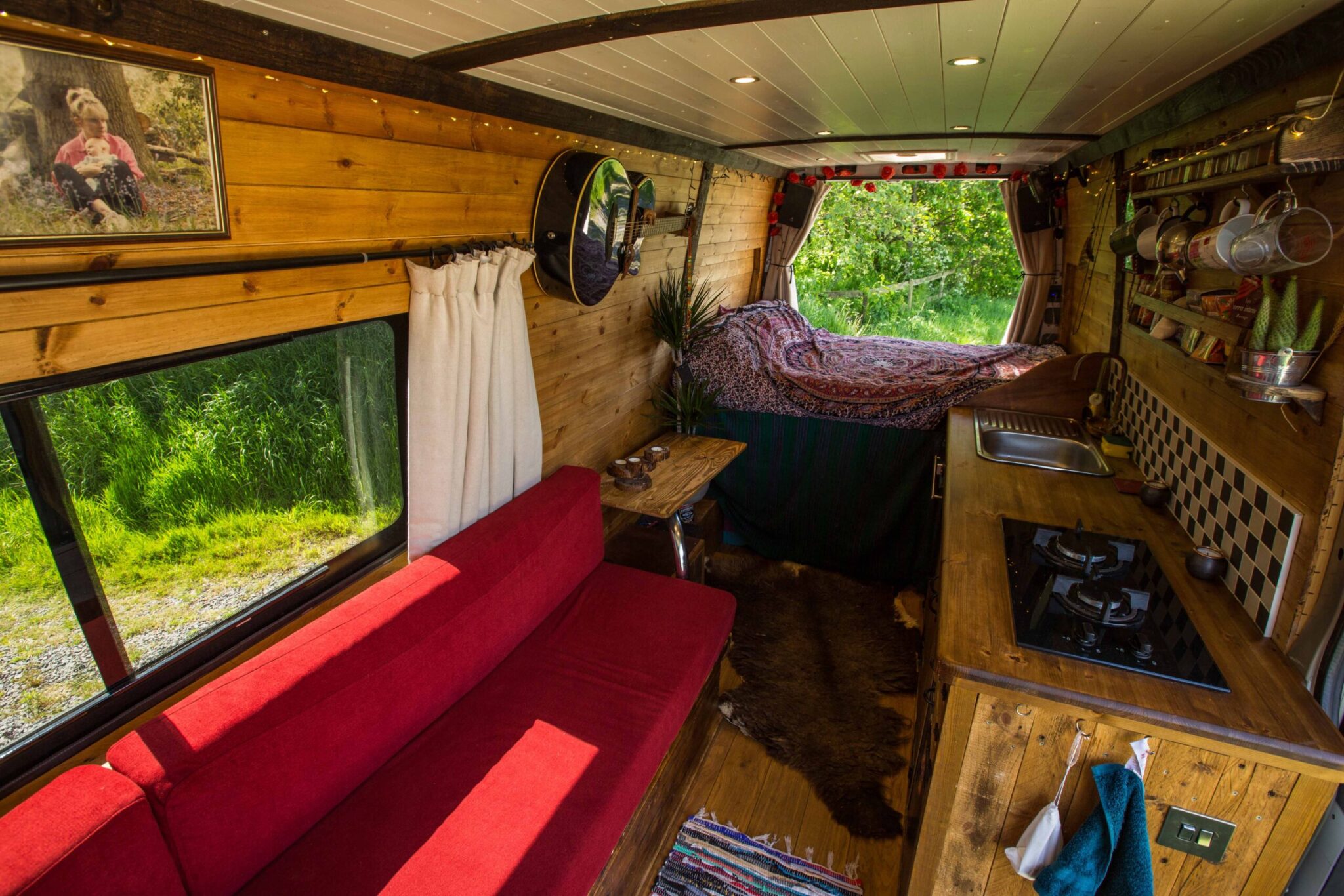 Rustic Mercedes Sprinter LWB | Quirky Campers