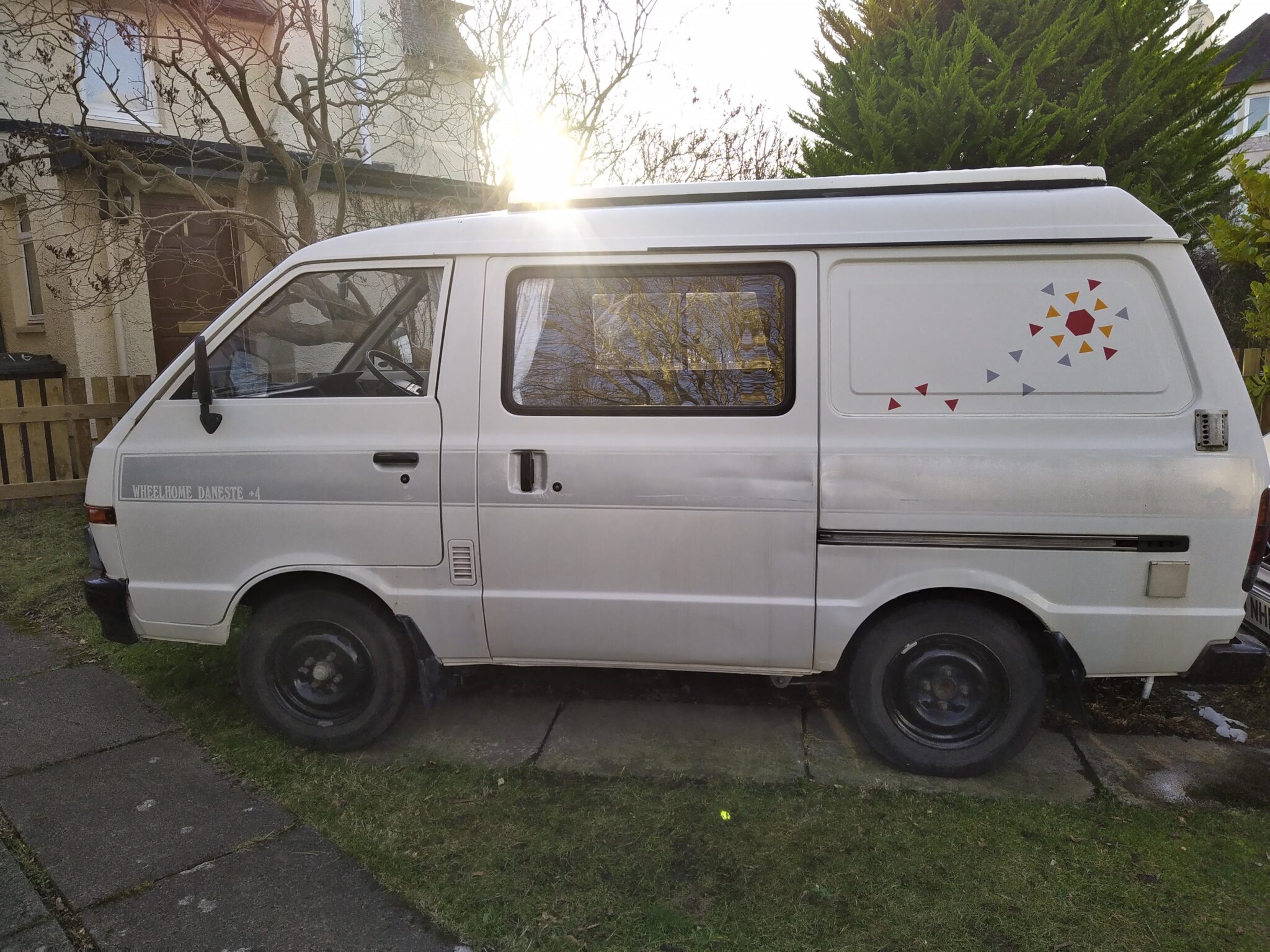 Bonnie the Nissan Vanette | Quirky Campers