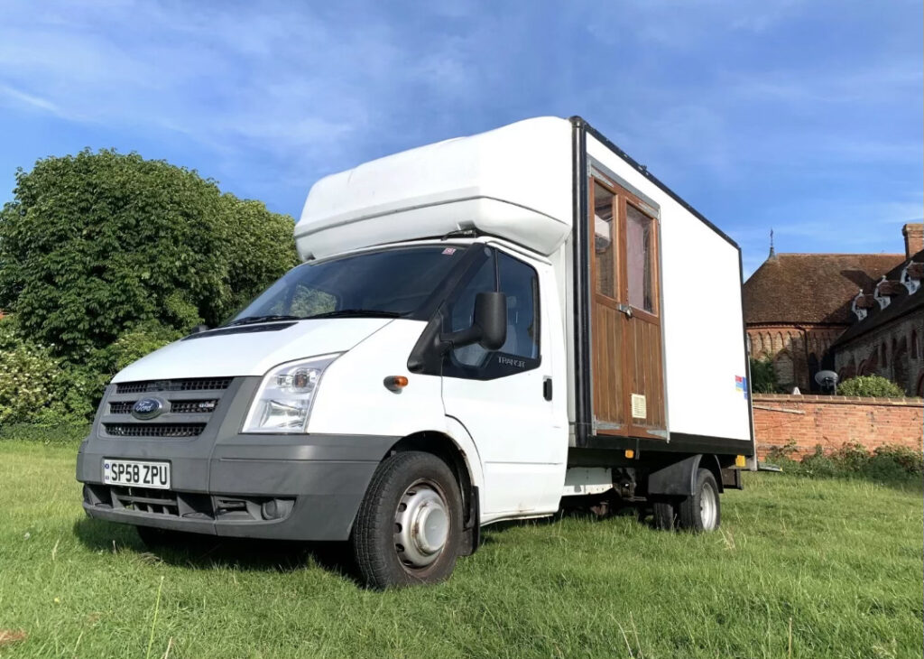 Very Low Milage Ford Transit Luton Van For Sale | Quirky Campers