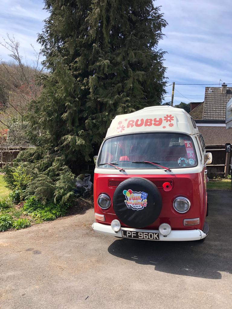 Ruby our T2 1.6 VW Camper Van Quirky and gorgeous | Quirky Campers
