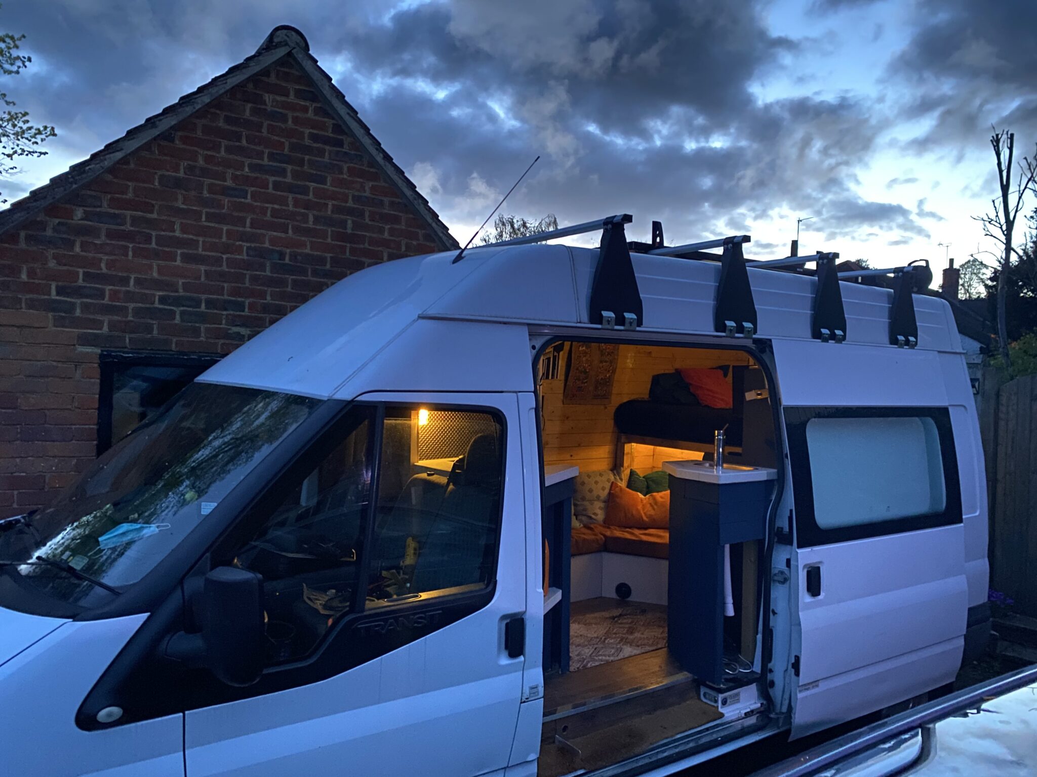 Ford Transit; 65k miles, 310w solar, diesel heater, shower & toilet ...