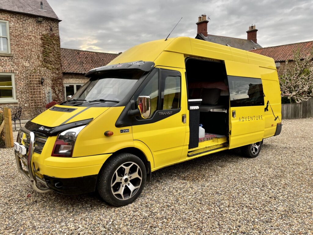'Bugsby' - Transit Jumbo Camper/Day Van | Quirky Campers