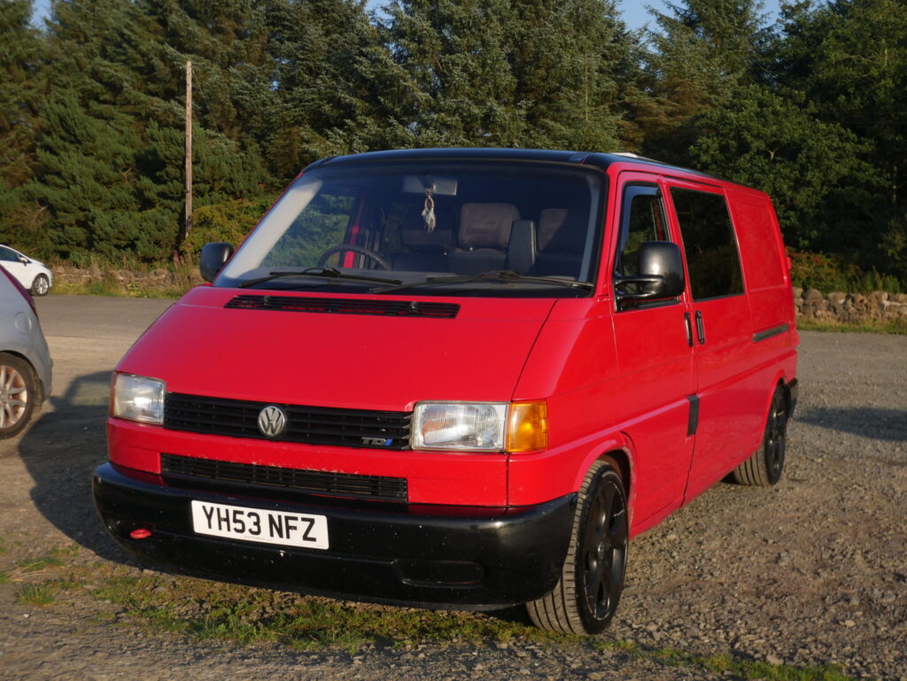 VW Transporter T4 LWB "The Innovation Wagon" - Scottish touring machine ...