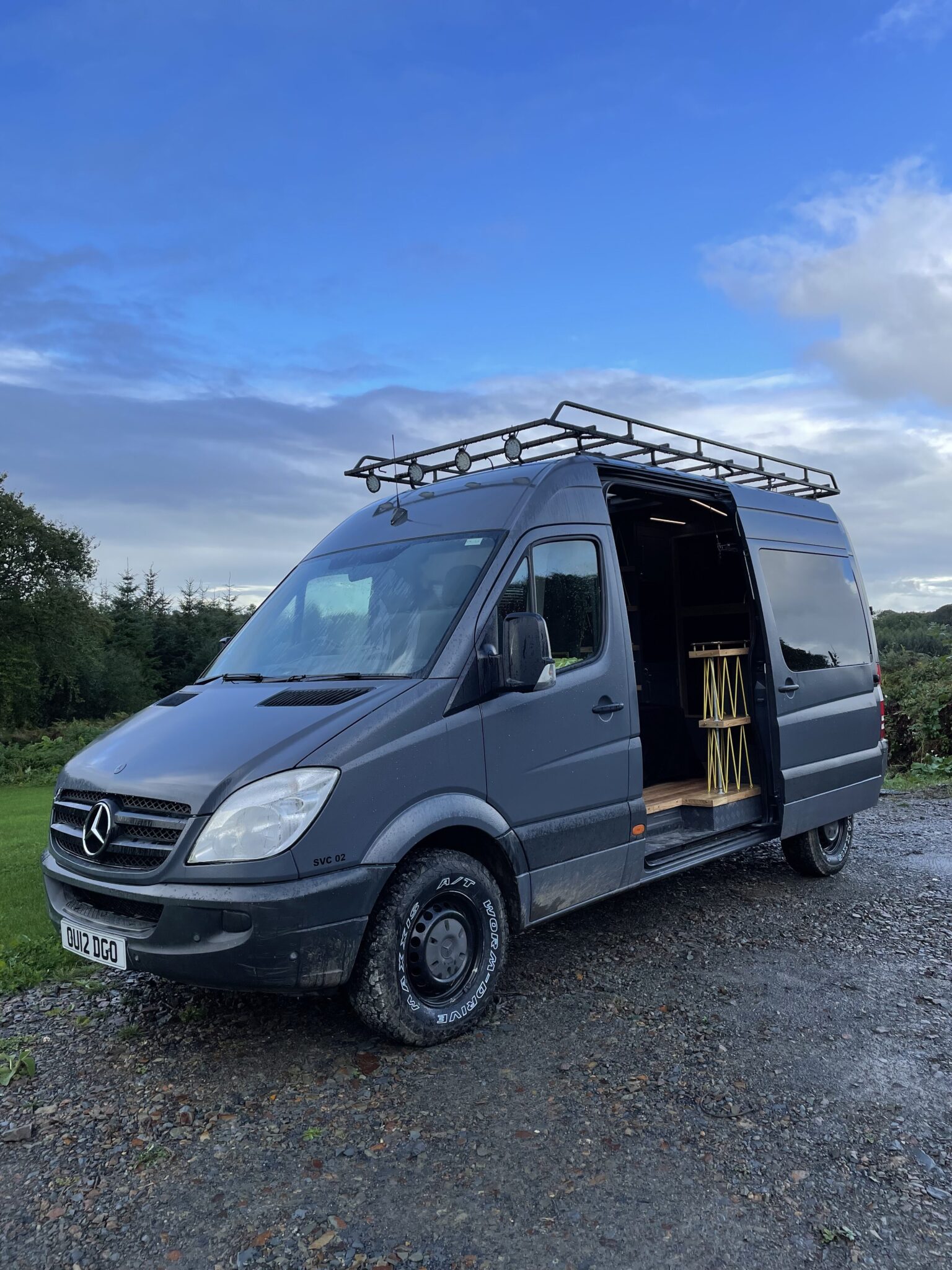4 birth off grid, mwb stealth van. | Quirky Campers