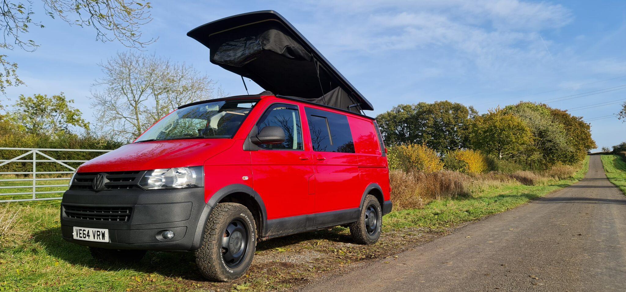 Little Red!! The Incredible VW Transporter 4Motion Swamper Adventure ...