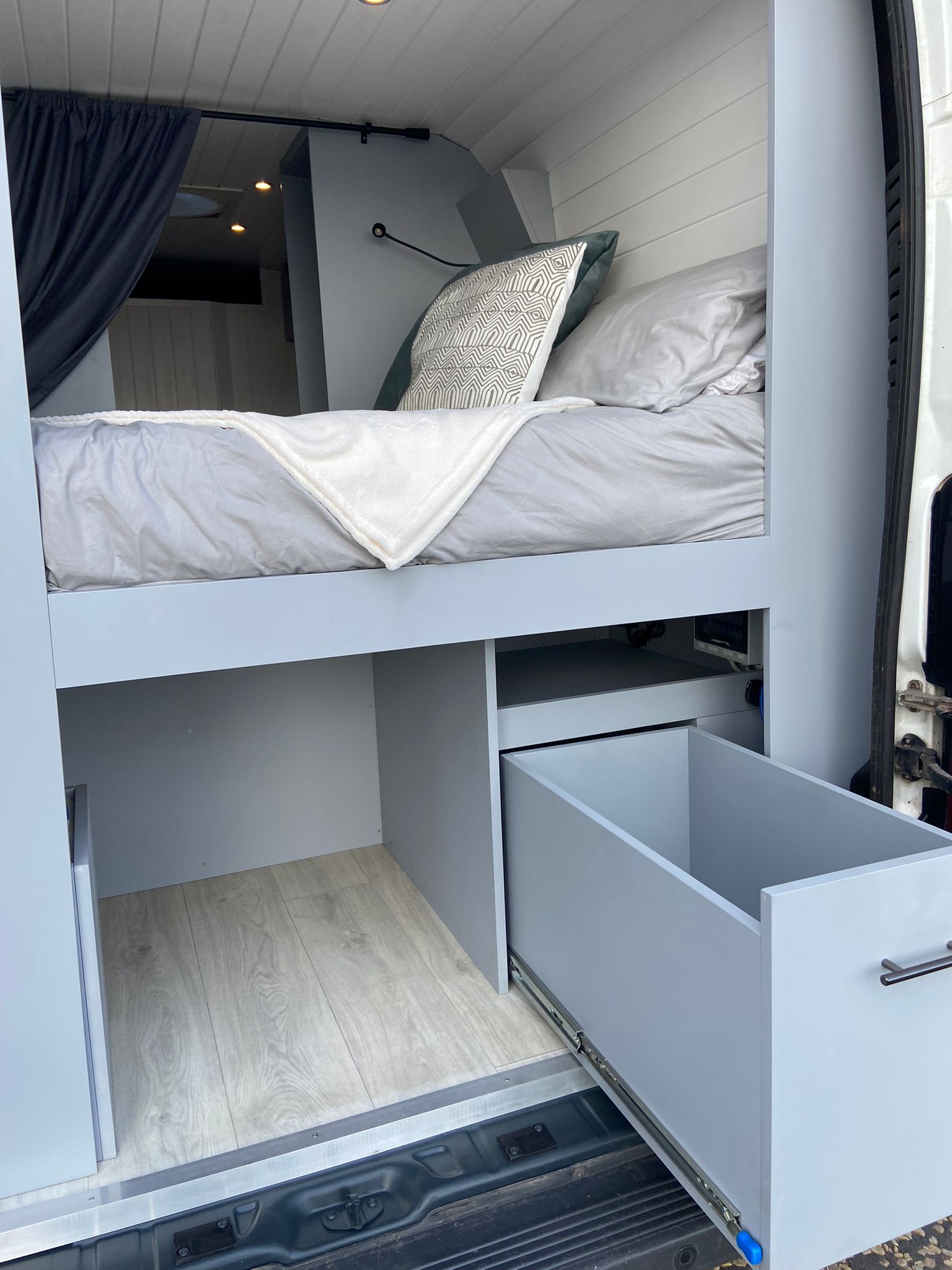 Brand new 2 berth ultra-modern van conversion | Quirky Campers