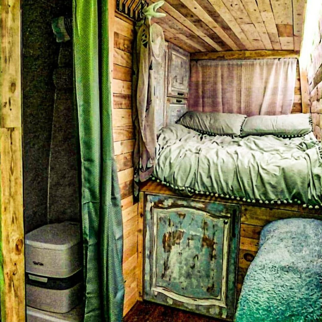 Rustic Converted Sprinter 313 LWB | Quirky Campers