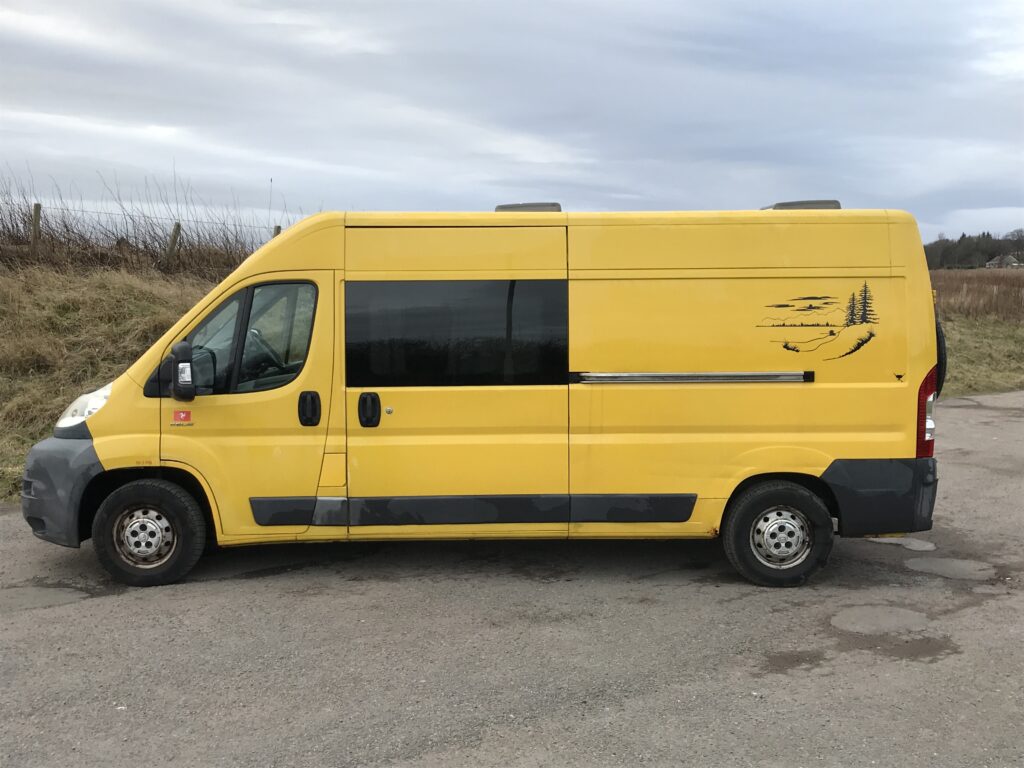 Vibrant Yellow Rustic Hand Built Camper | Quirky Campers