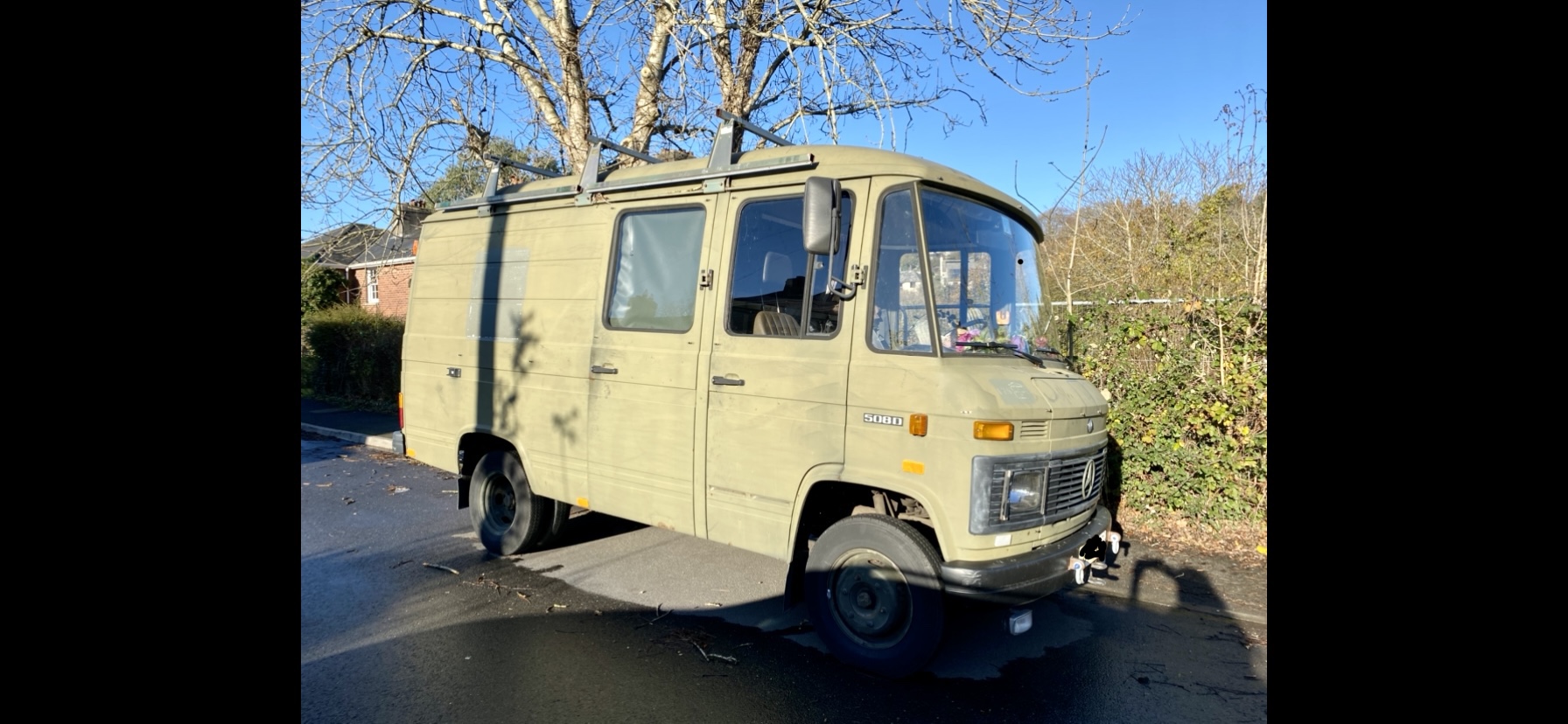 Mercedes 508D | Quirky Campers