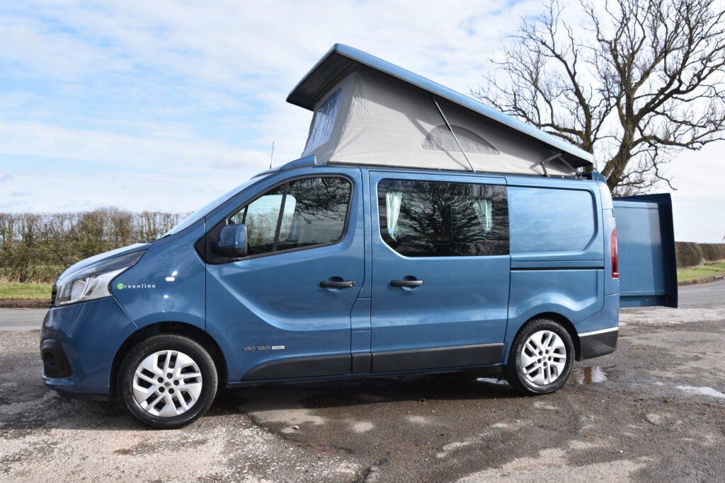Bespoke Renault Traffic Camper with slide out back | Quirky Campers