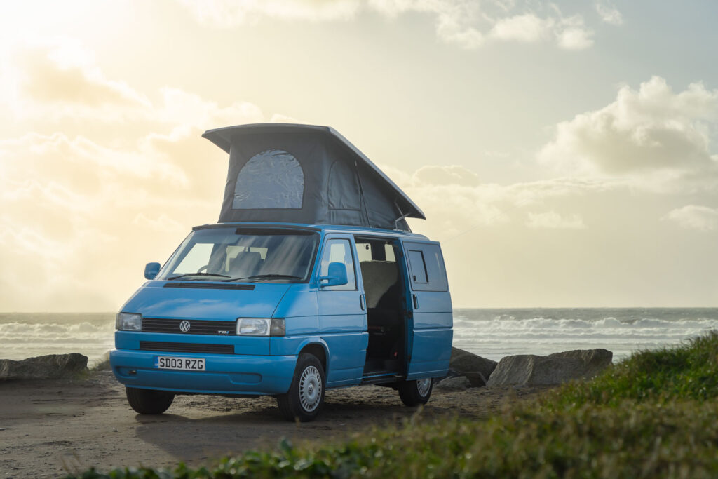 VW T4 Transporter 2003 2.4 SWB Pop Top | Quirky Campers
