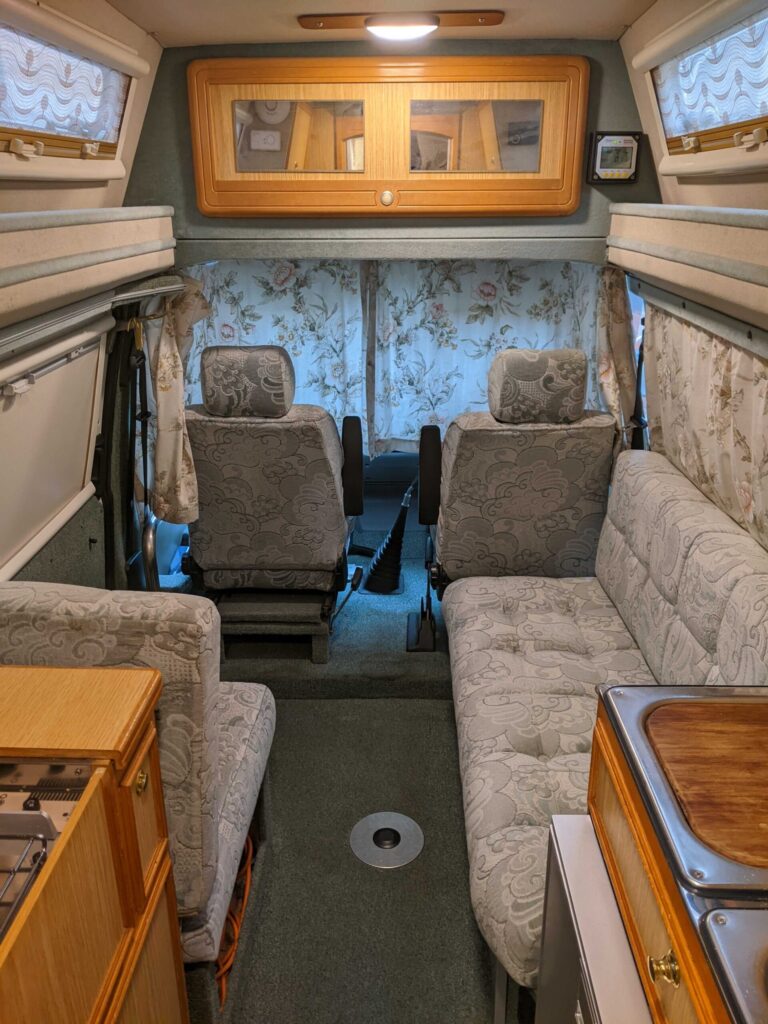 1997 AutoSleeper Topaz with solar panels and large fridge | Quirky Campers