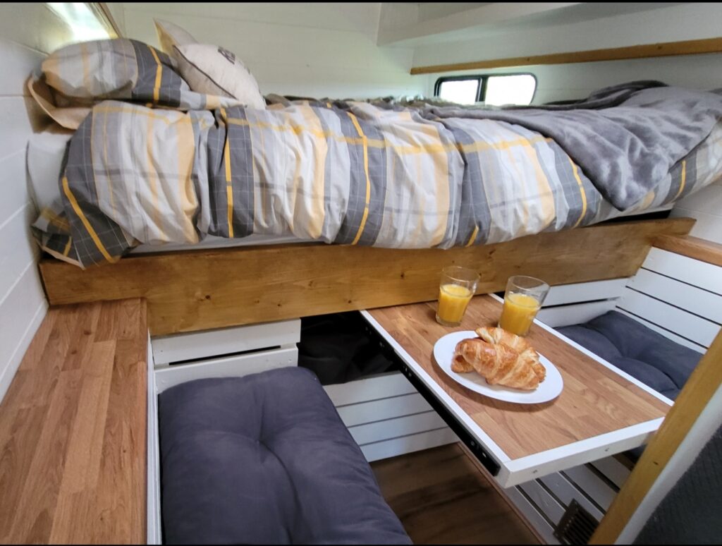 Fully Restored and Raptored Mk8 Ford Transit Jumbo Campervan with ...