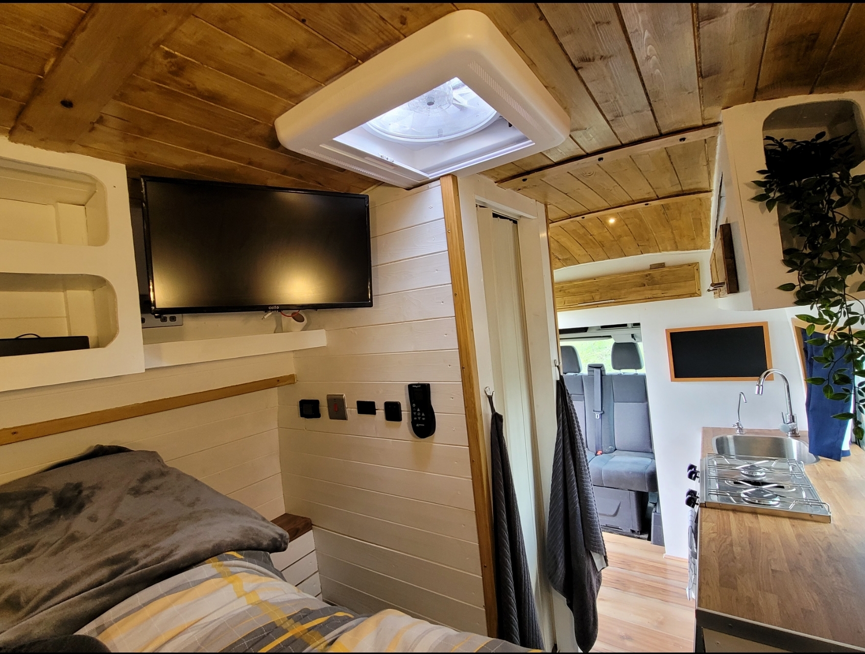 Fully Restored and Raptored Mk8 Ford Transit Jumbo Campervan with ...