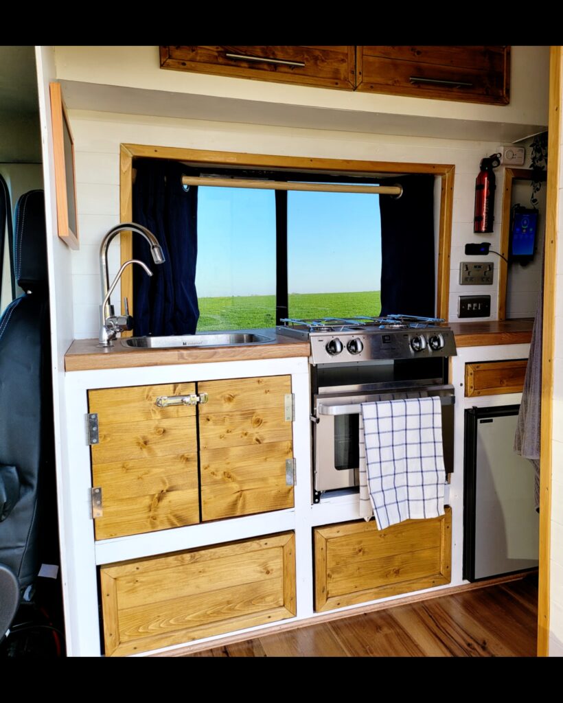 Fully Restored and Raptored Mk8 Ford Transit Jumbo Campervan with ...