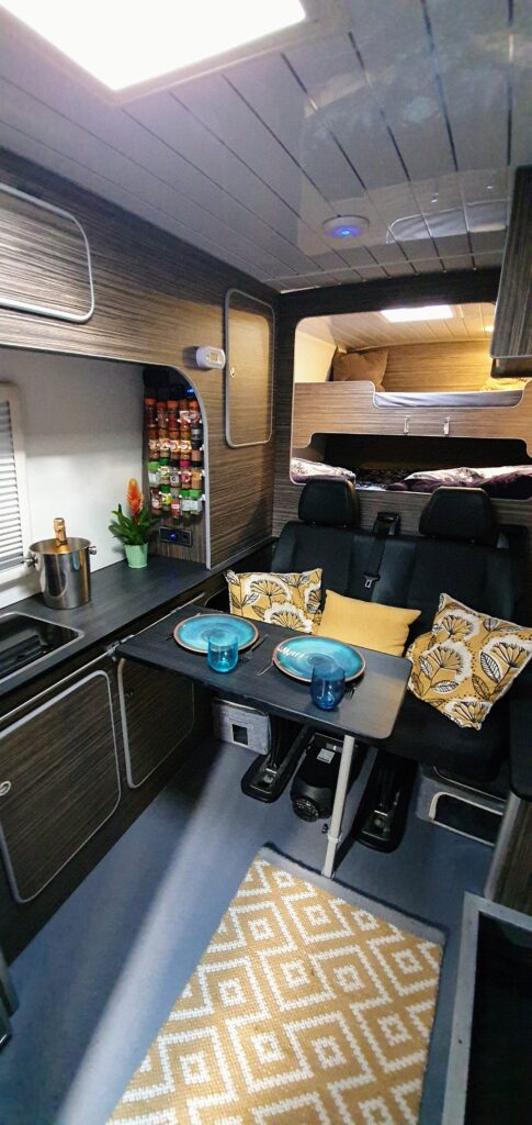 Built for adventure. Loads of space. Mercedes Sprinter LWB | Quirky Campers