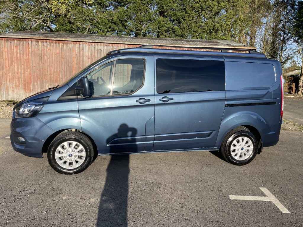 Ford Transit Custom 2020 Blue | Quirky Campers