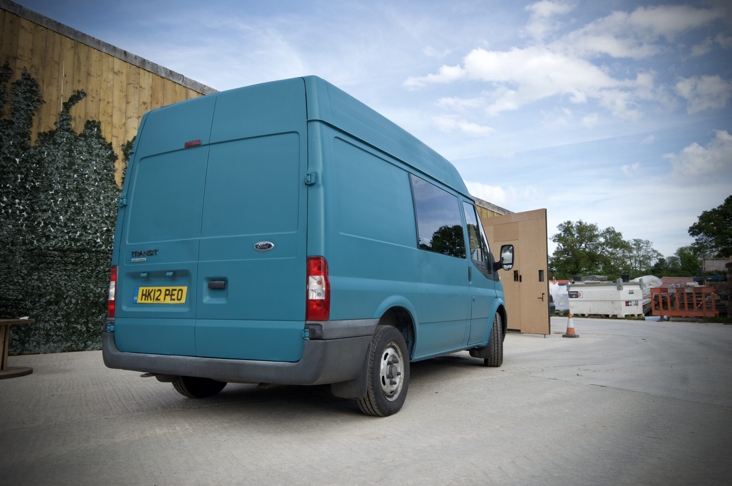 Unique, handcrafted 2012 Ford SWB Transit 125 T280 in Peacock Blue ...
