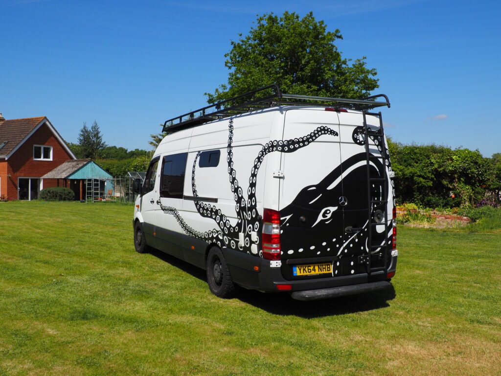 One-off Unique Sprinter Campervan conversion 4 fixed berth, 5 belted ...