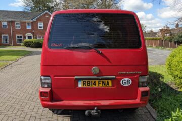 Red VW T4 Campervan Conversion | Quirky Campers