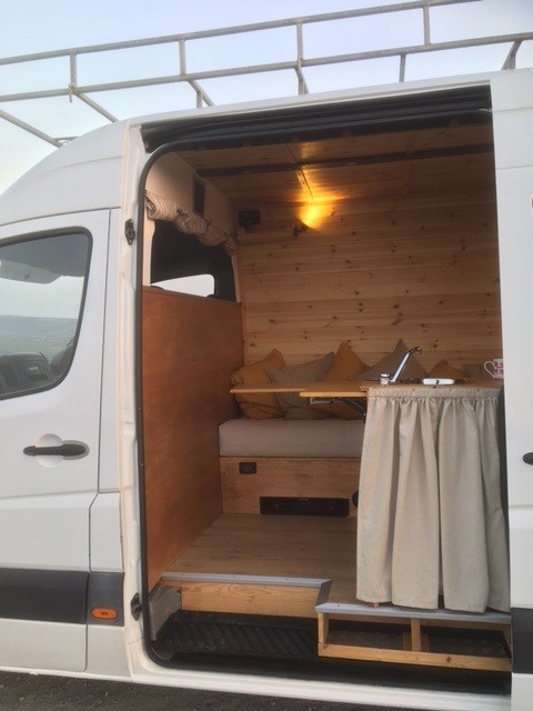 Mercedes Sprinter LWB off grid camper | Quirky Campers
