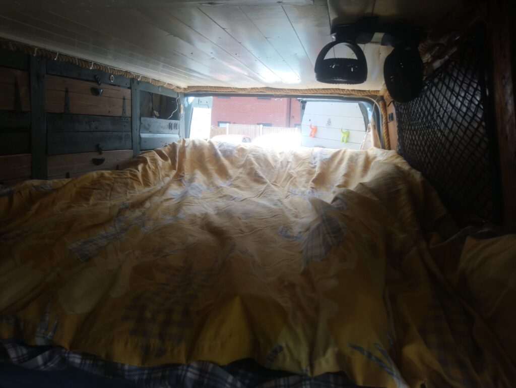 Rustic self built mk7 Ford Transit 2.4tdci lwb med roof rwd | Quirky ...