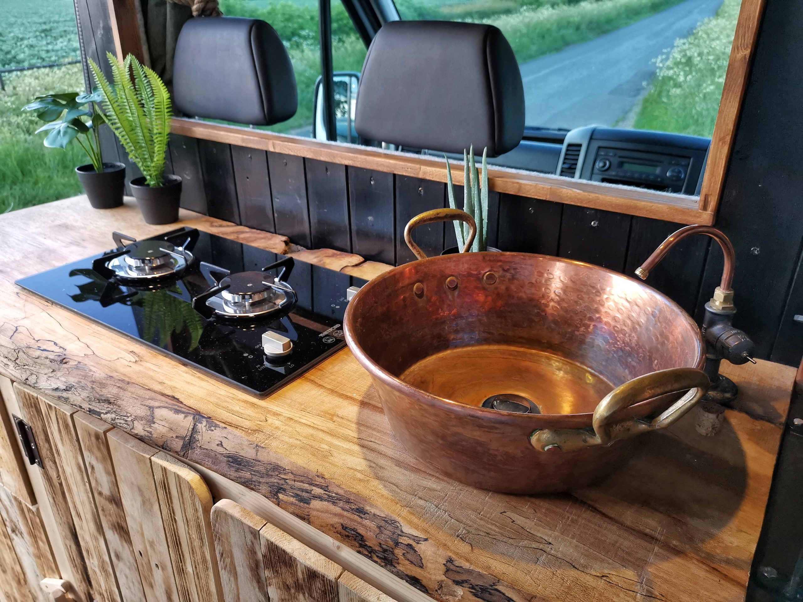 Cosy & Rustic VW Campervan with Log Burner | Quirky Campers