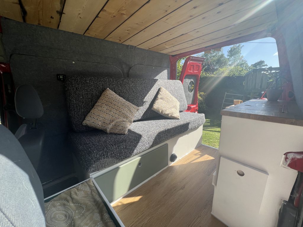 Little Red Transit (Dis)Connnect Micro day camper | Quirky Campers