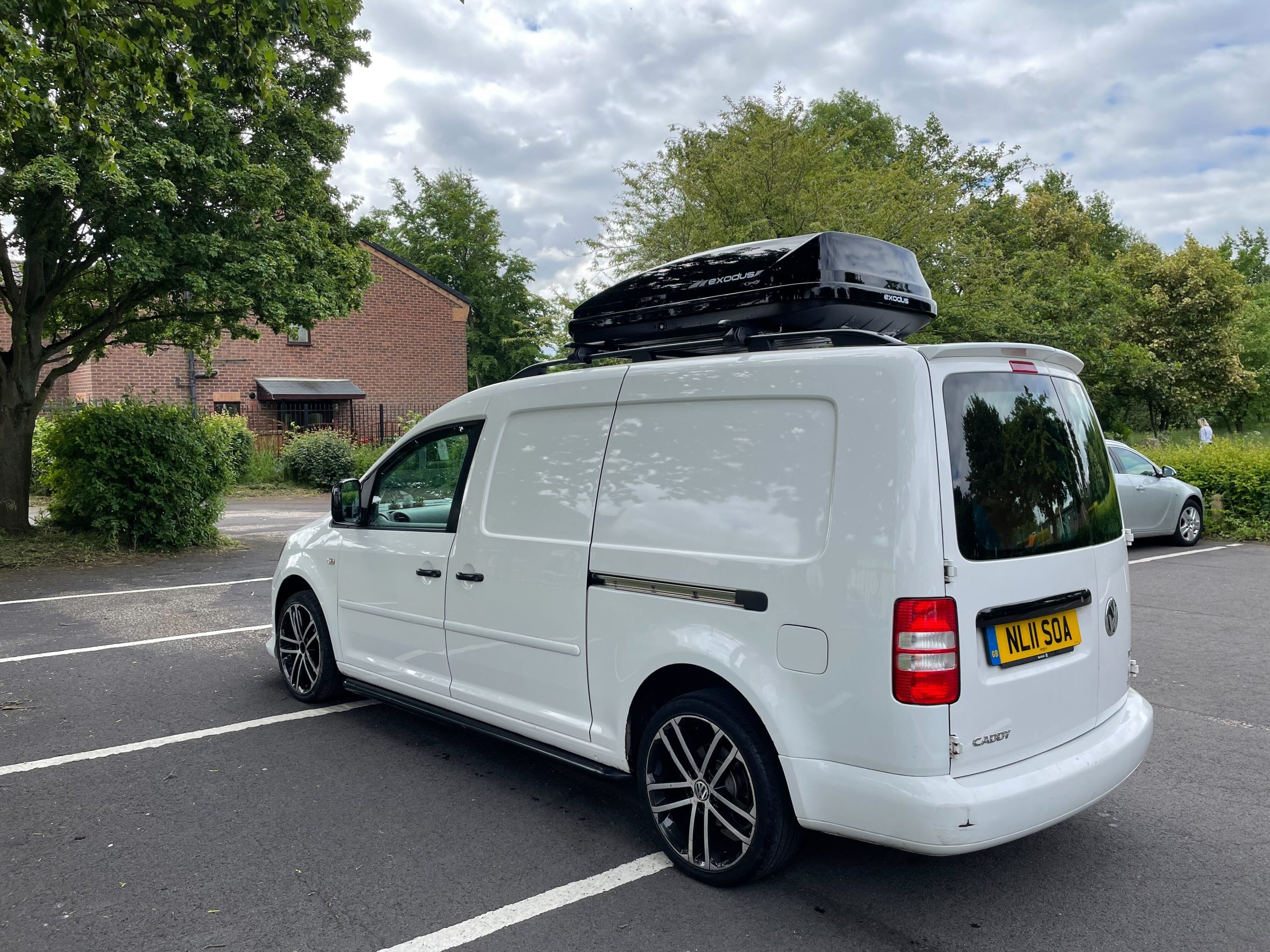 Semi-Converted VW Caddy Maxi | Quirky Campers