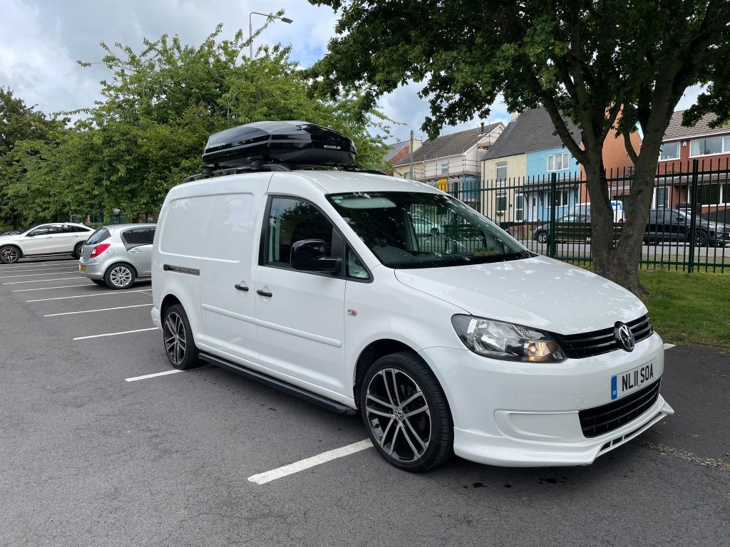 Semi-Converted VW Caddy Maxi | Quirky Campers