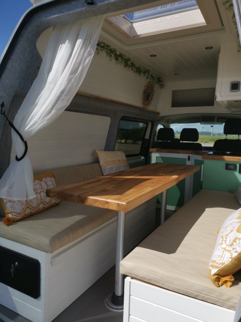Stunning high top volkswagen transport conversion by - The Camper Way ...