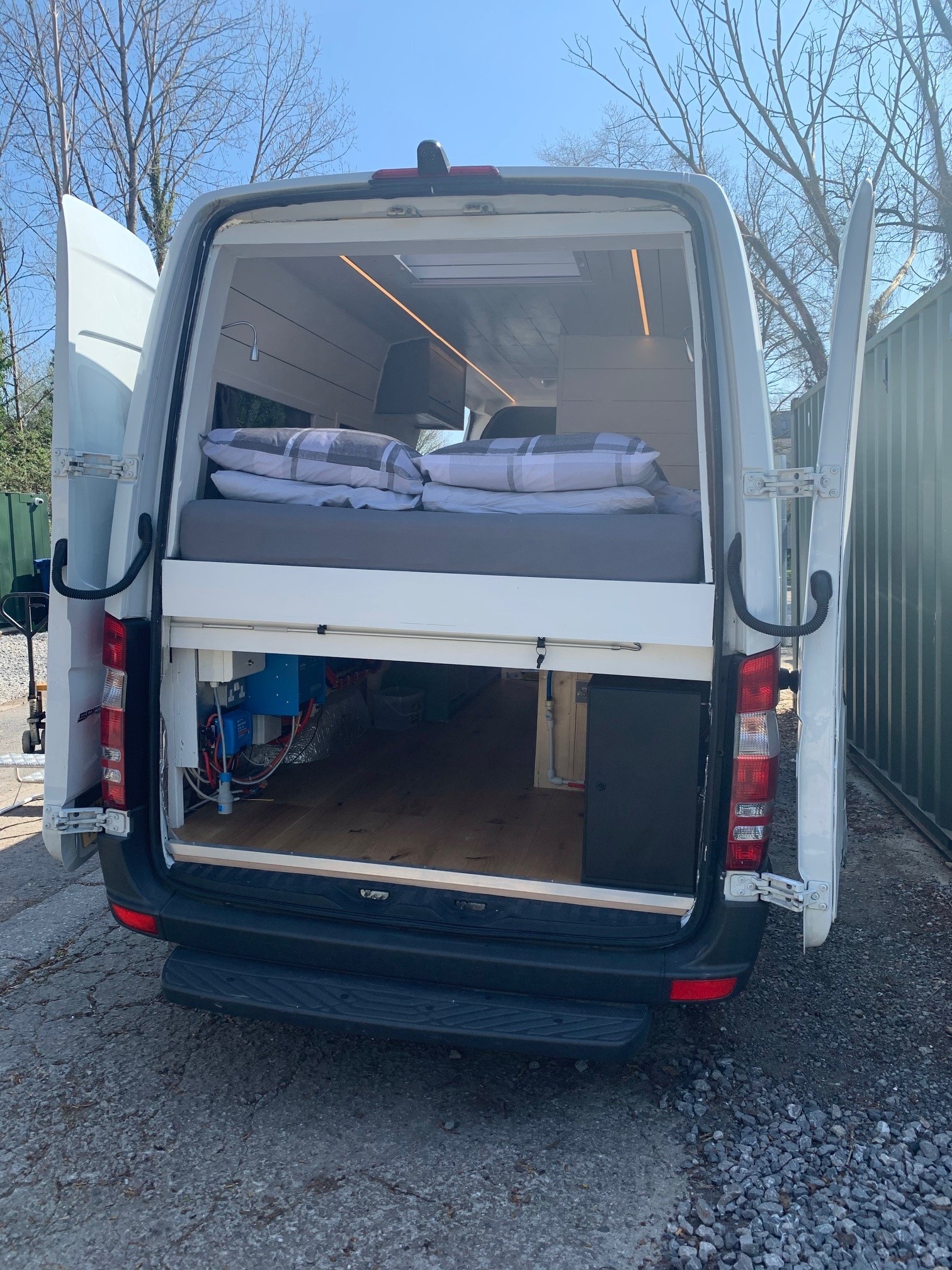 2017/67 Euro 6 Mercedes Sprinter Camper - Off Grid Victron Energy ...