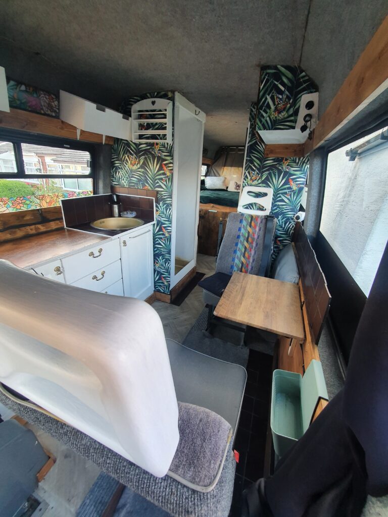 Extra Long Wheelbase Mini Bus Camper Conversion | Quirky Campers