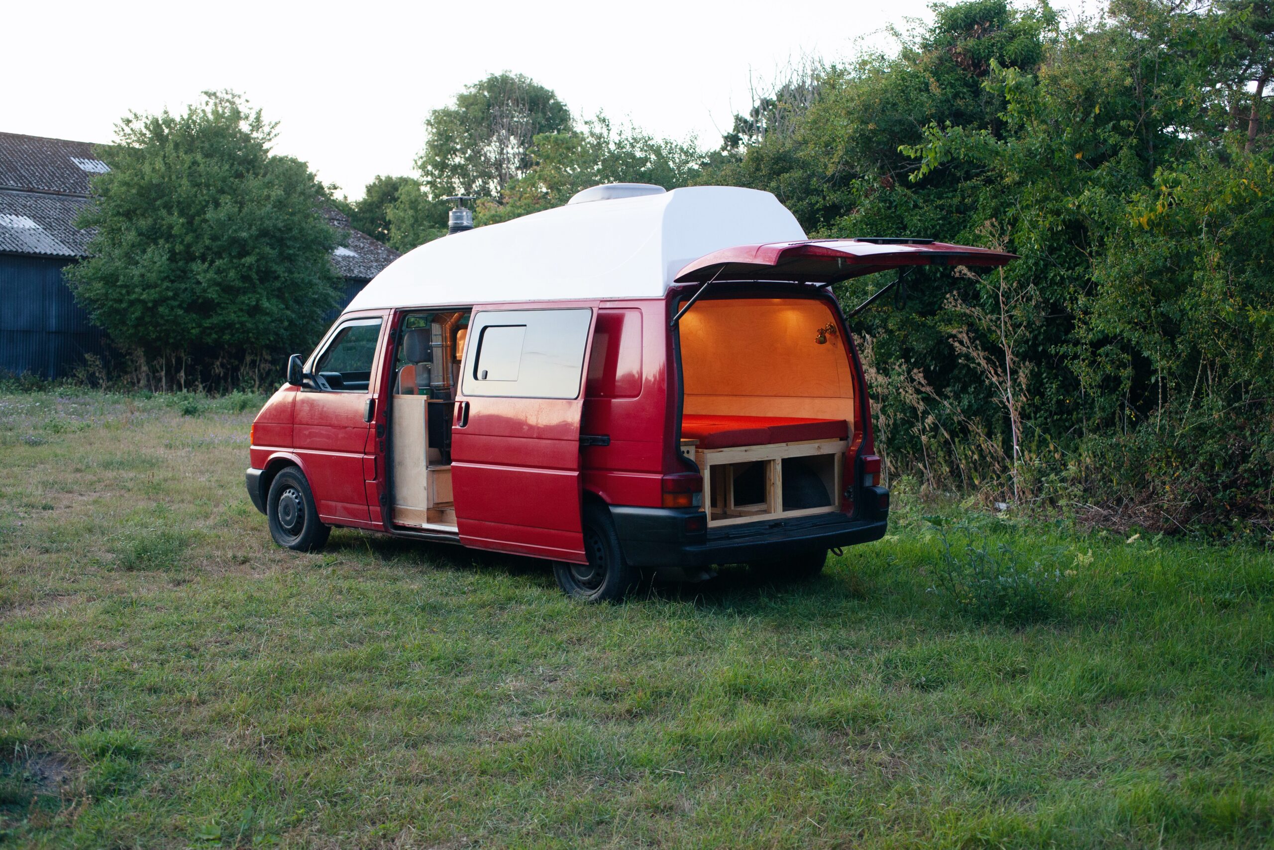 VW Transporter T4 LWB, High-top, New Bespoke Conversion, ULEZ Compliant ...
