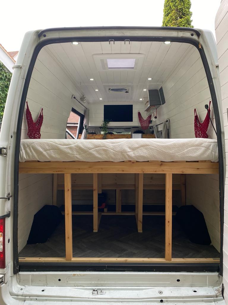 Trusty Trish - Ford Transit 2010 high roof - Off grid | Quirky Campers