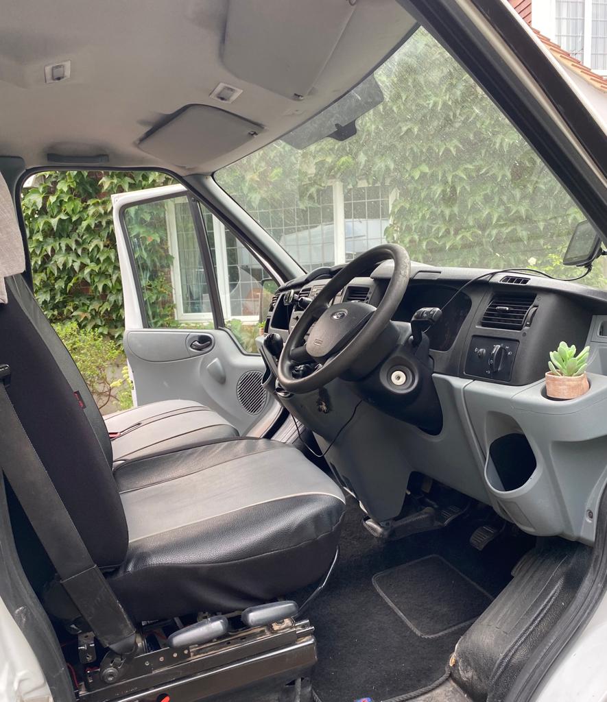 Trusty Trish - Ford Transit 2010 high roof - Off grid | Quirky Campers