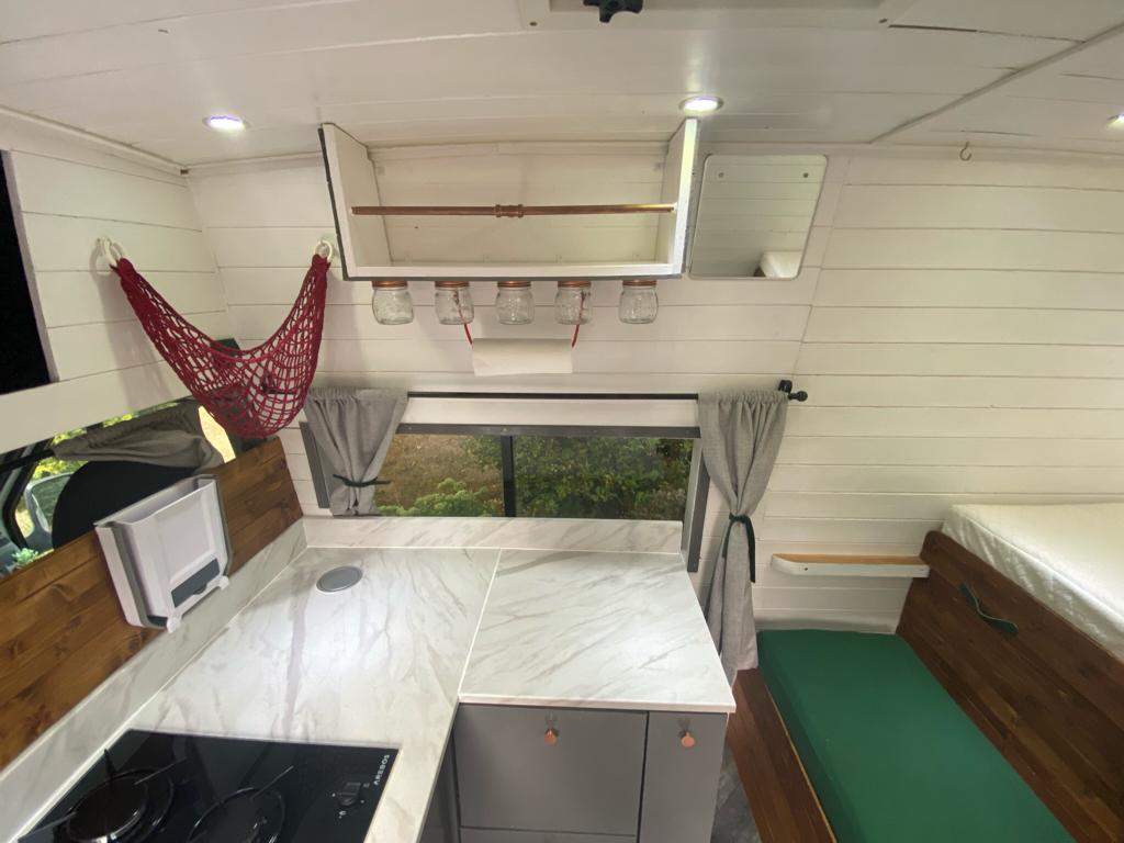 Trusty Trish - Ford Transit 2010 high roof - Off grid | Quirky Campers