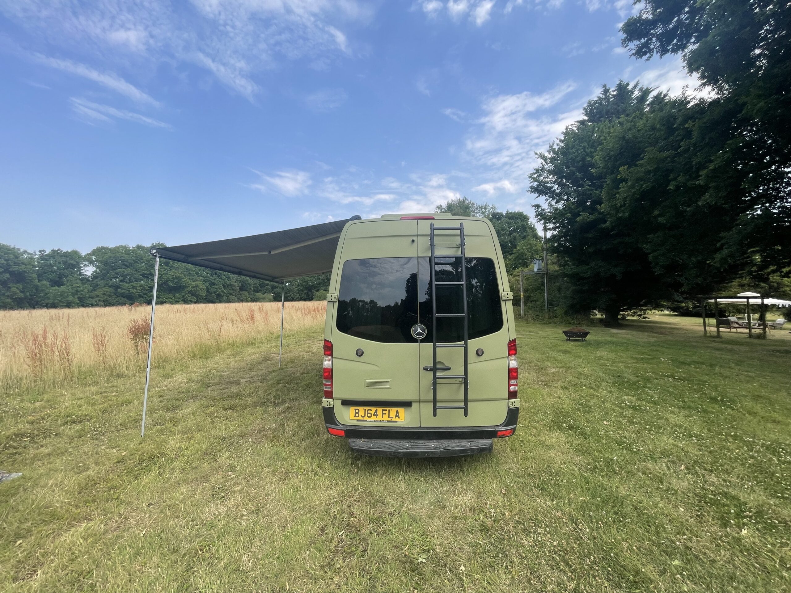 2014 Mercedes Sprinter bespoke hand crafted off grid camper. Long wheel ...