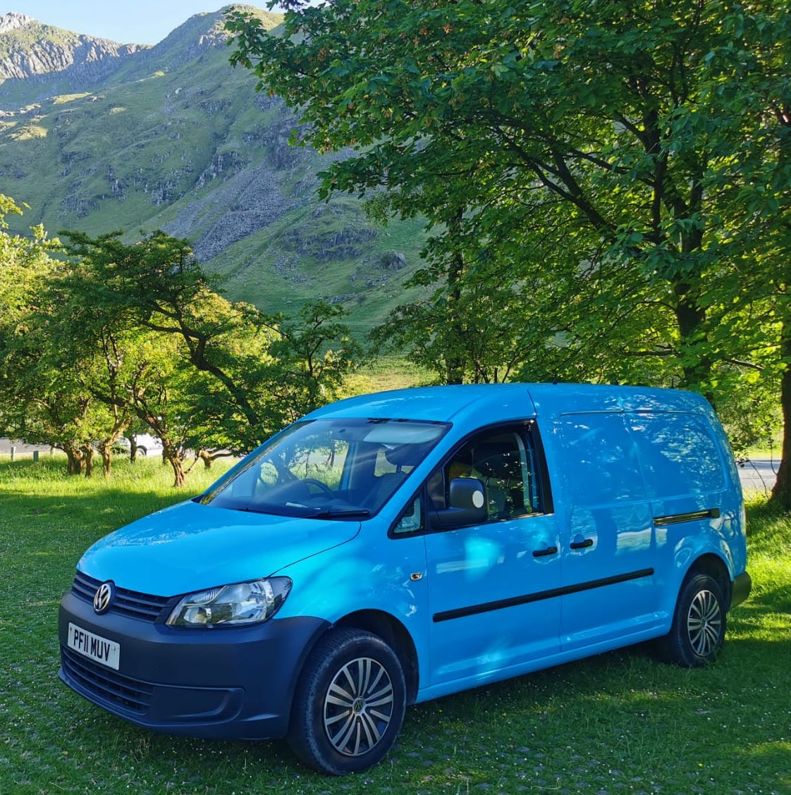 "Little Blue" - Bespoke LWB Caddy Camper Conversion | Quirky Campers