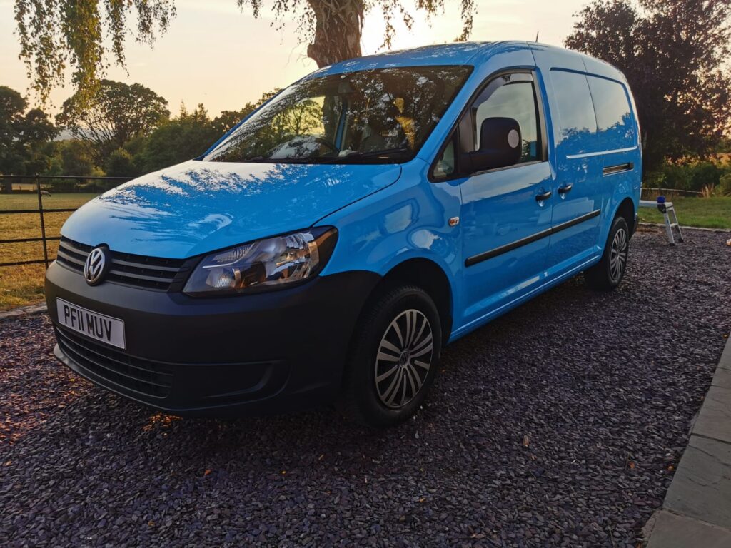 "Little Blue" - Bespoke LWB Caddy Camper Conversion | Quirky Campers