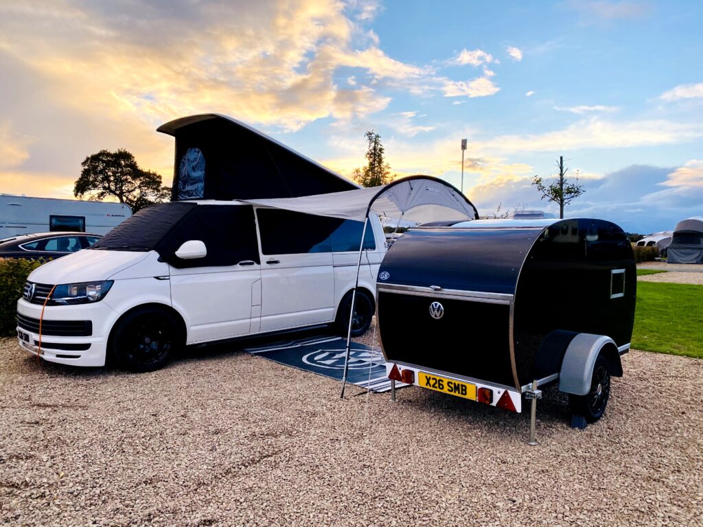 Vee & Trev: VW T6 4 Berth Camper & Teardrop Trailer 2 Berth **Bundle ...