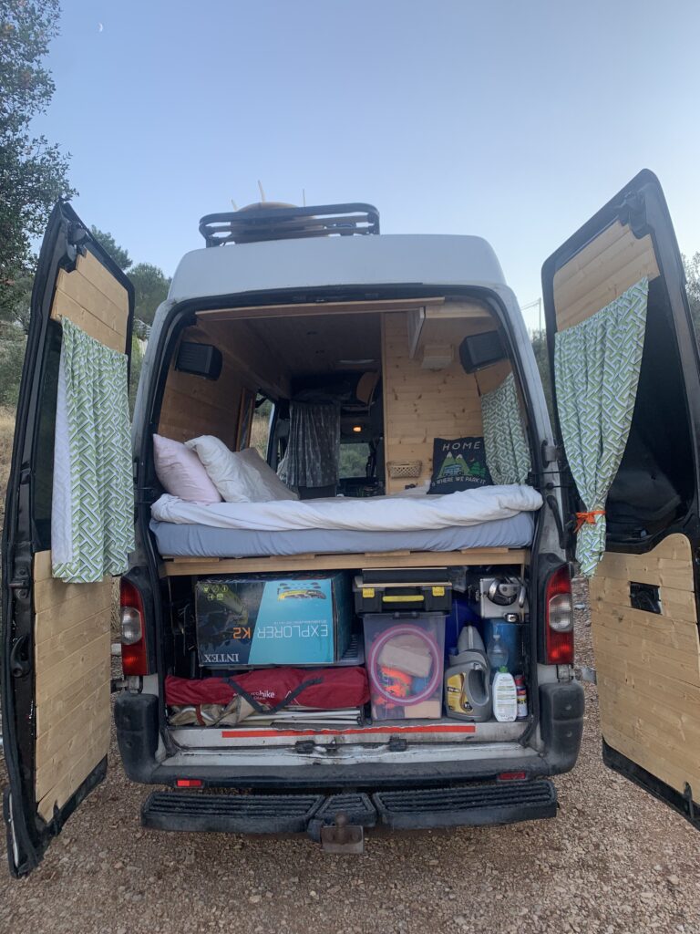 2/3 birth Renault Master camper conversion | Quirky Campers
