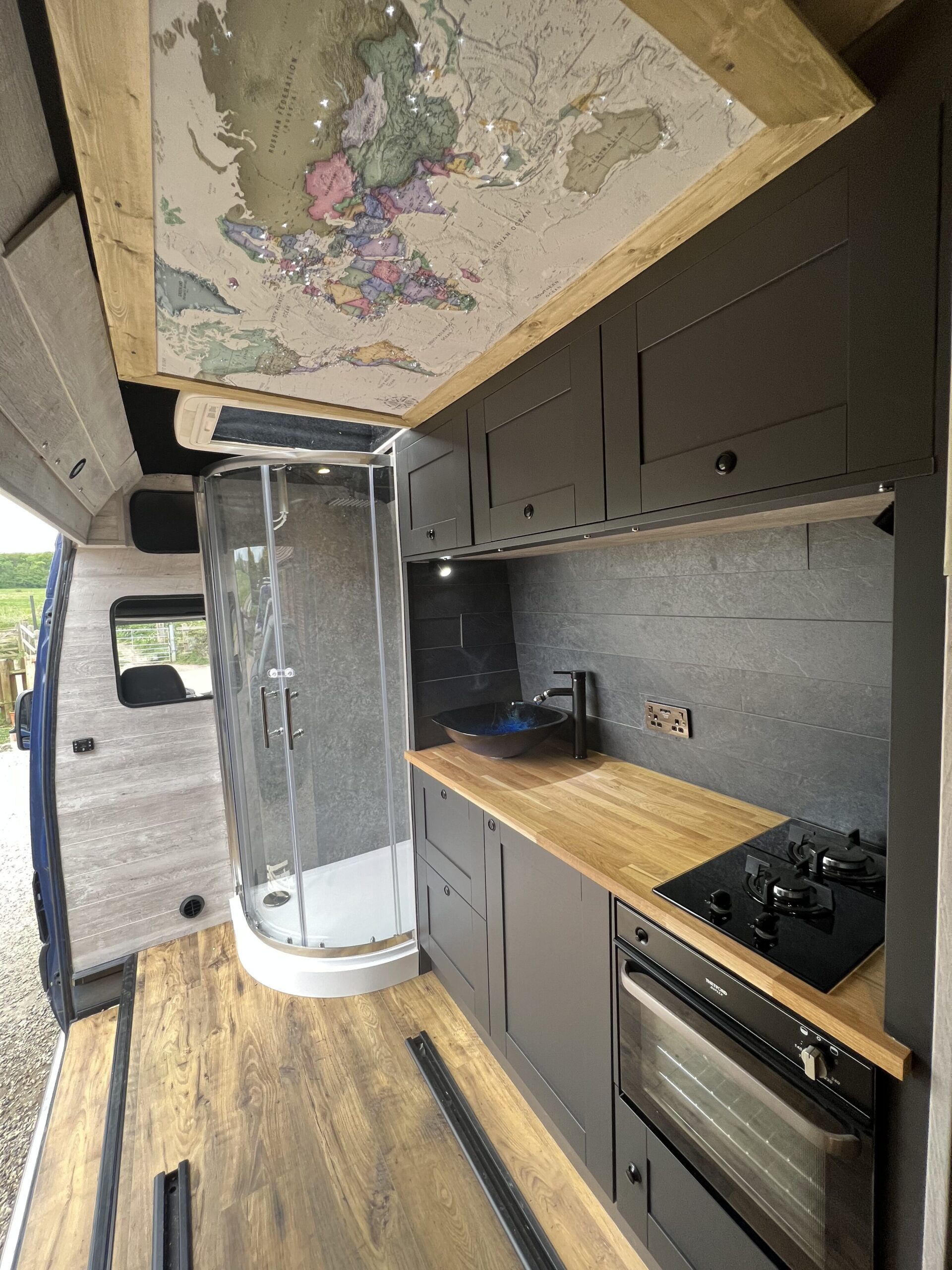 2016 sprinter xlwb super off grid 5 seat 💺 cruise & more | Quirky Campers