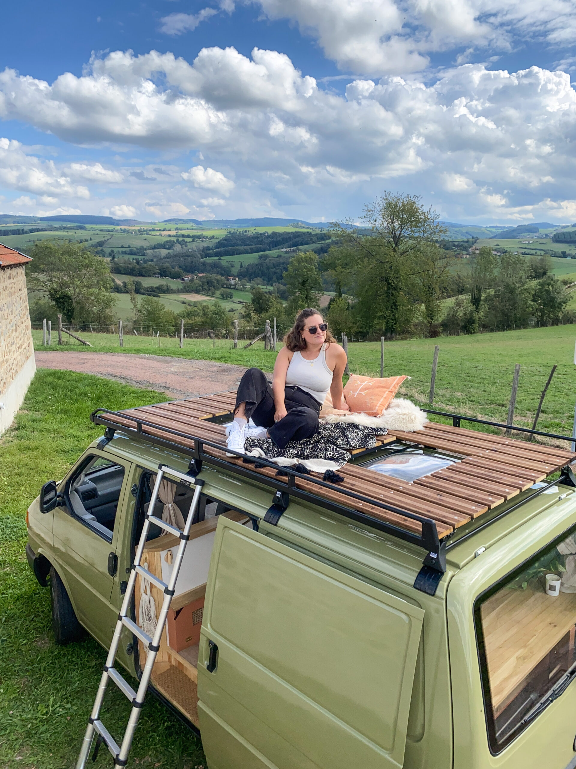*Deposit taken* | This is Mylkï, the VW T4 Mango Green Adventure Van ...