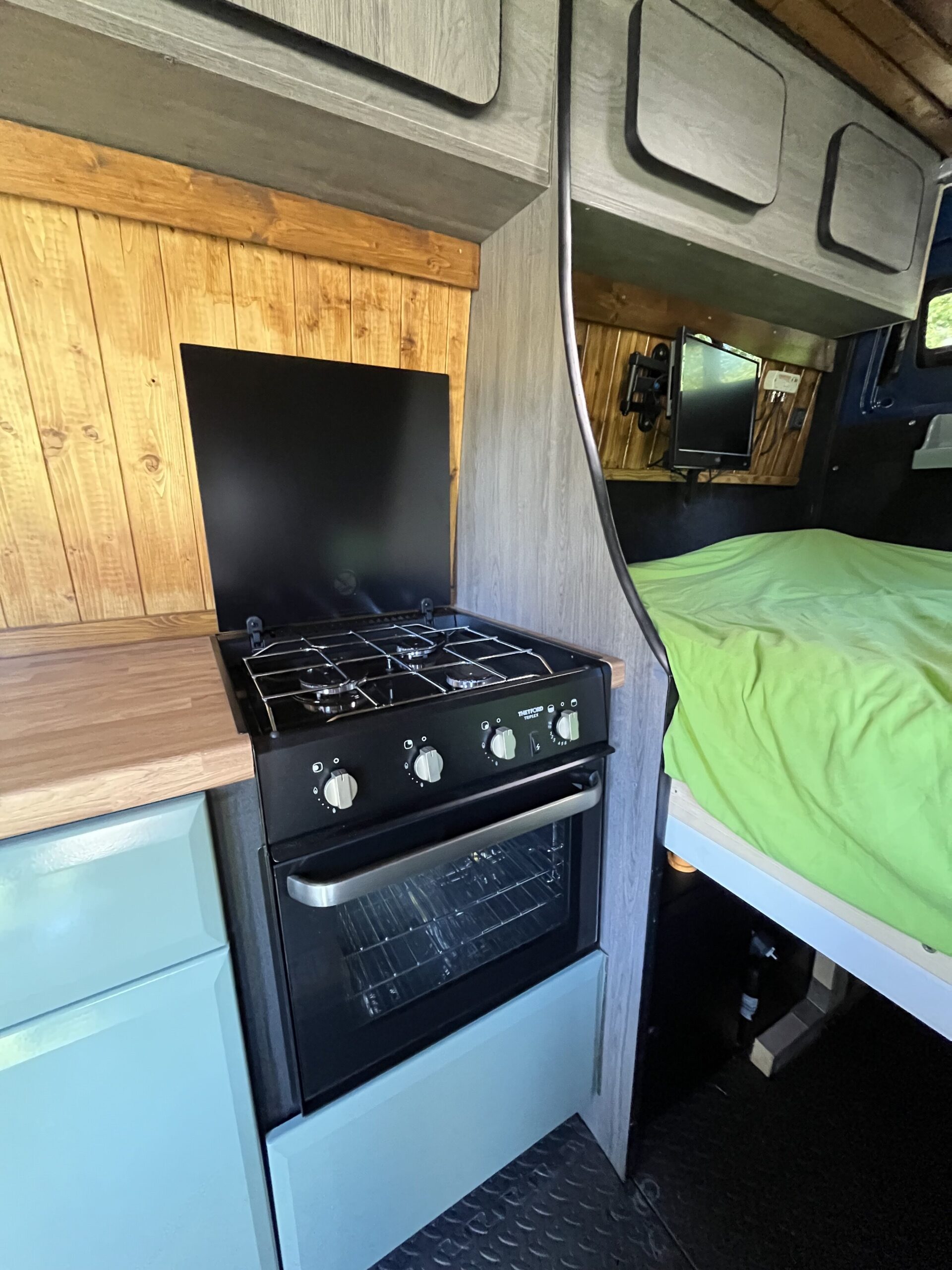 Ford Transit 2010 LWB 2.4 rwd Fully loaded, fixed bed campervan ...