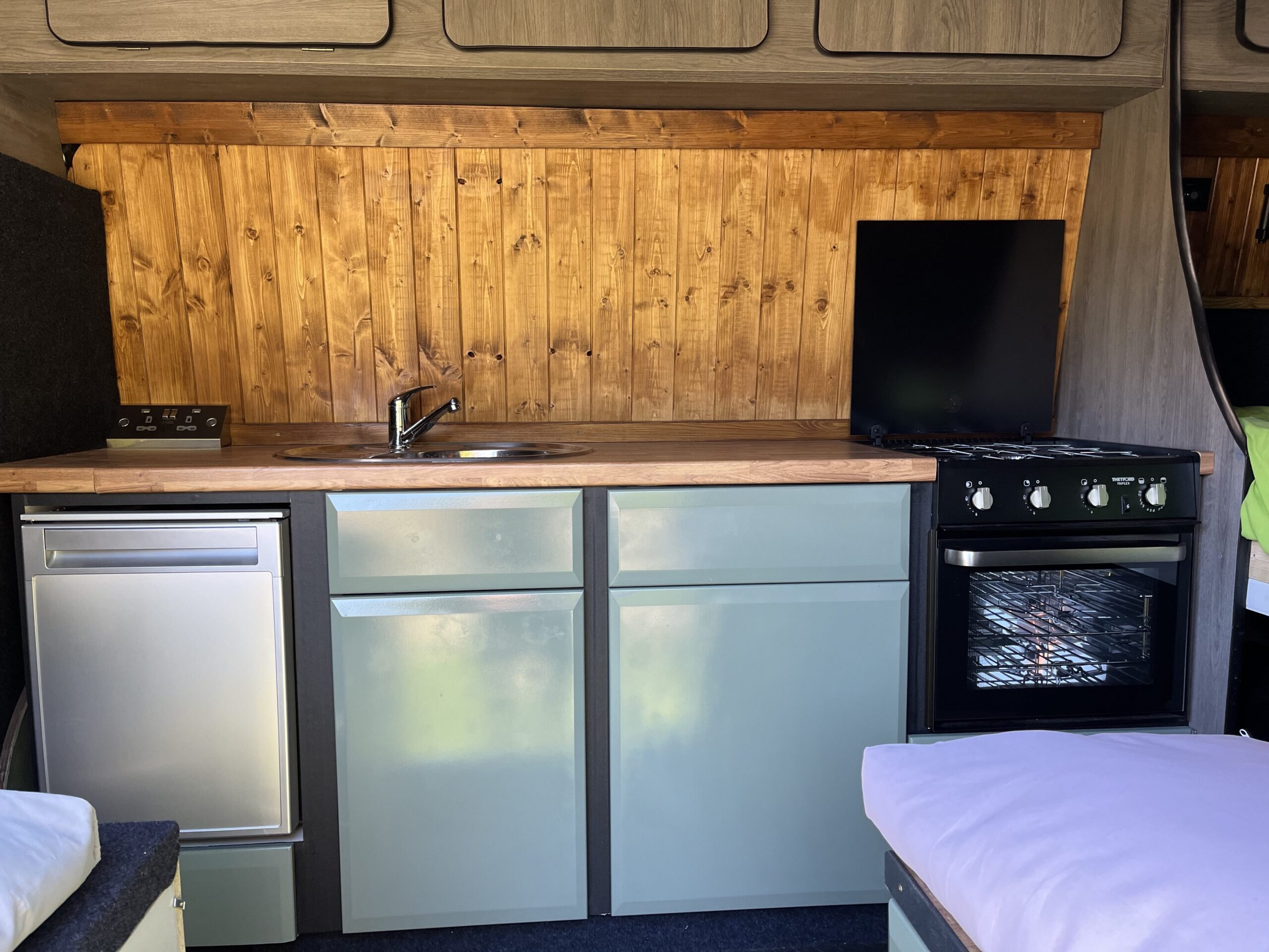 Ford Transit 2010 LWB 2.4 rwd Fully loaded, fixed bed campervan ...