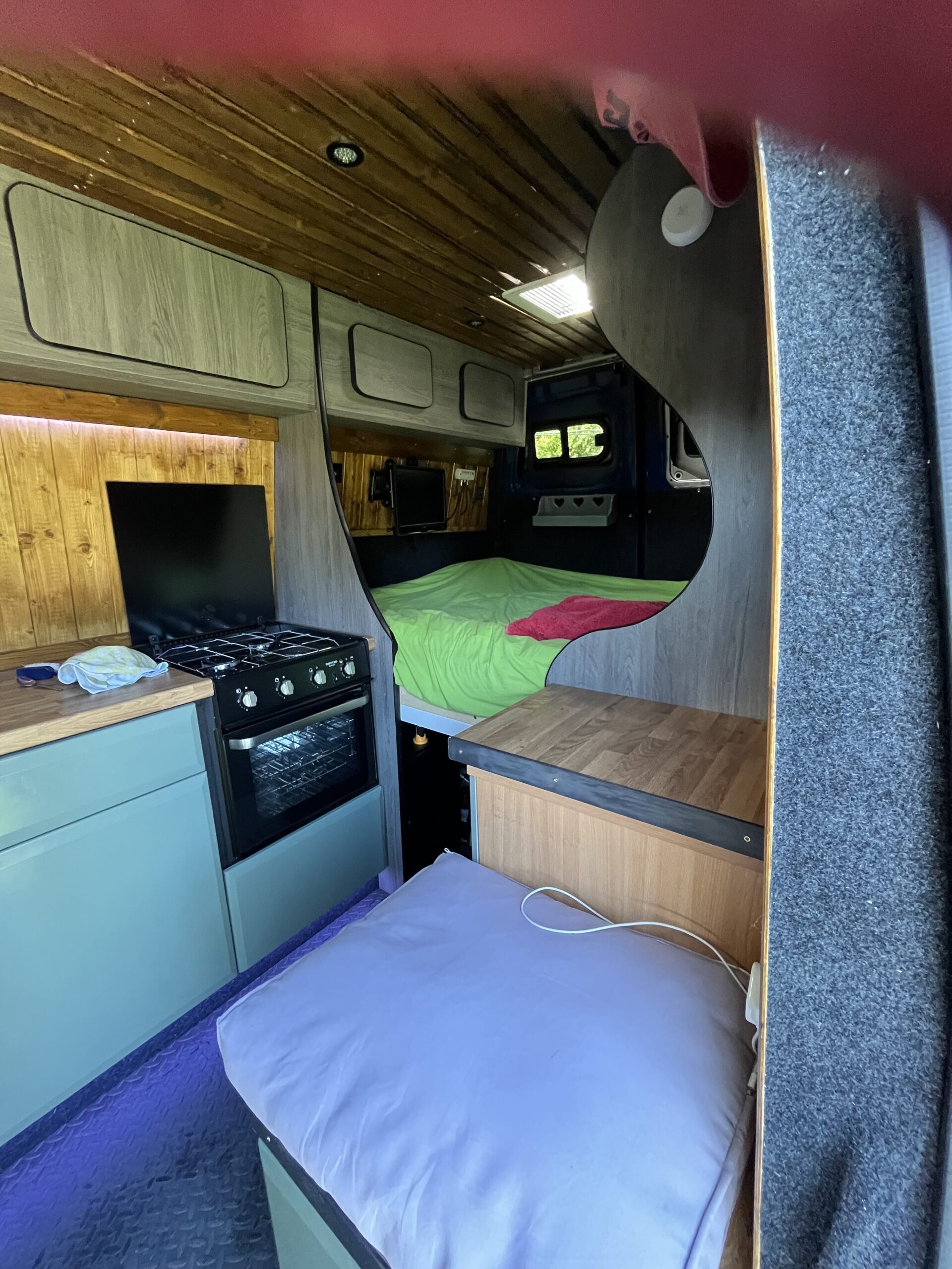 Ford Transit 2010 LWB 2.4 rwd Fully loaded, fixed bed campervan ...