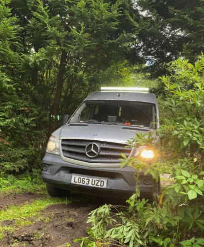 Mercedes Sprinter LWB High top, partially converted, hi spec extras ...