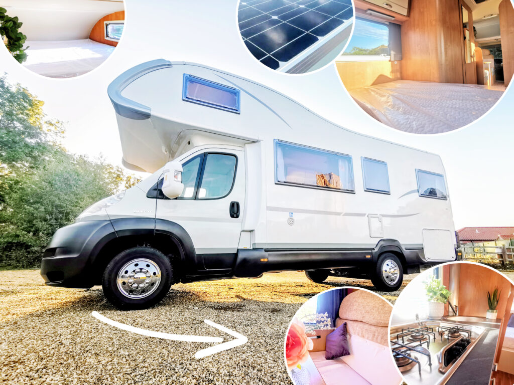 Stunning Luxury Motorhome Campervan, Fixed Bed, 6 Berth, 3500kg, Full ...