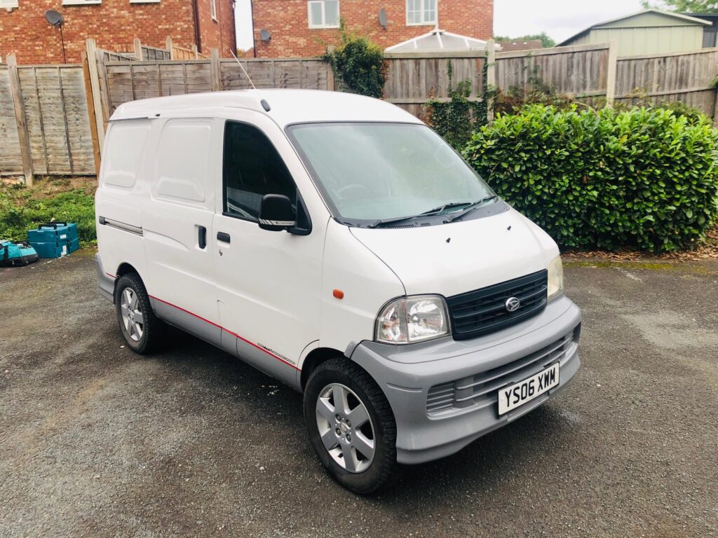Cute Daihatsu Extol Van 12 Months MOT | Quirky Campers